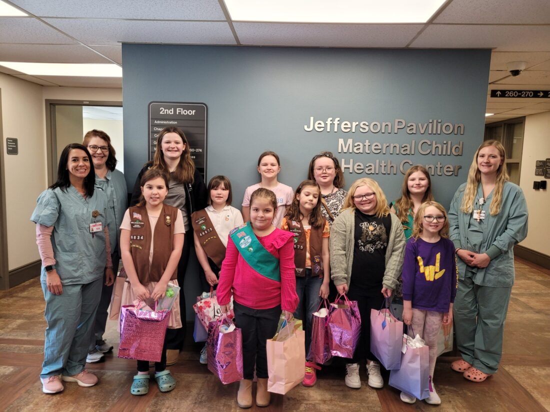 Girl Scouts collect baby items for hospital | News, Sports, Jobs ...